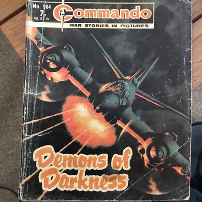 commando comics No 964 DEMONS of DARKNESS | eBay UK
