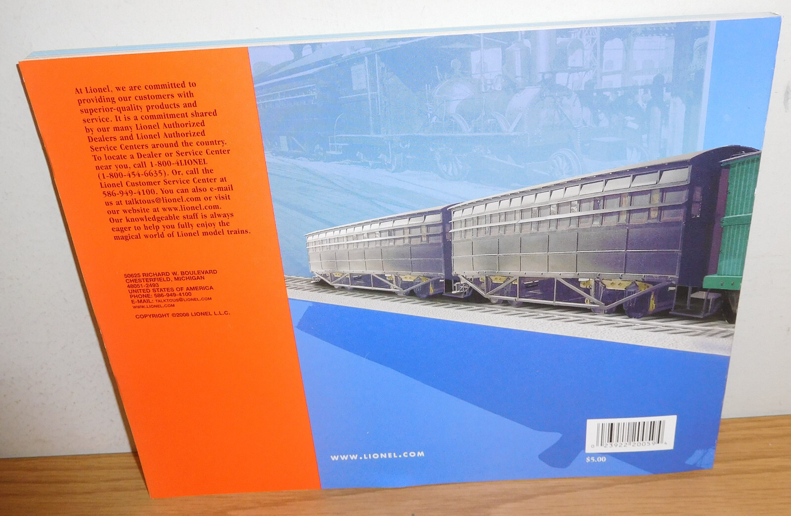 LIONEL TRAINS 2008 CATALOG SIGNATURE EDITION VOLUME 1 O GAUGE LEGACY ...