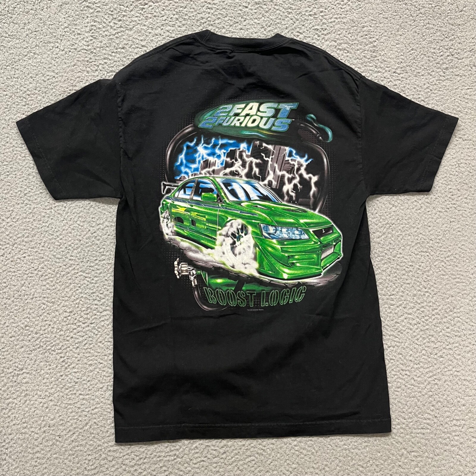 Vtg 2 Fast 2 Furious Promo Shirt Adult L Black Boost … - Gem