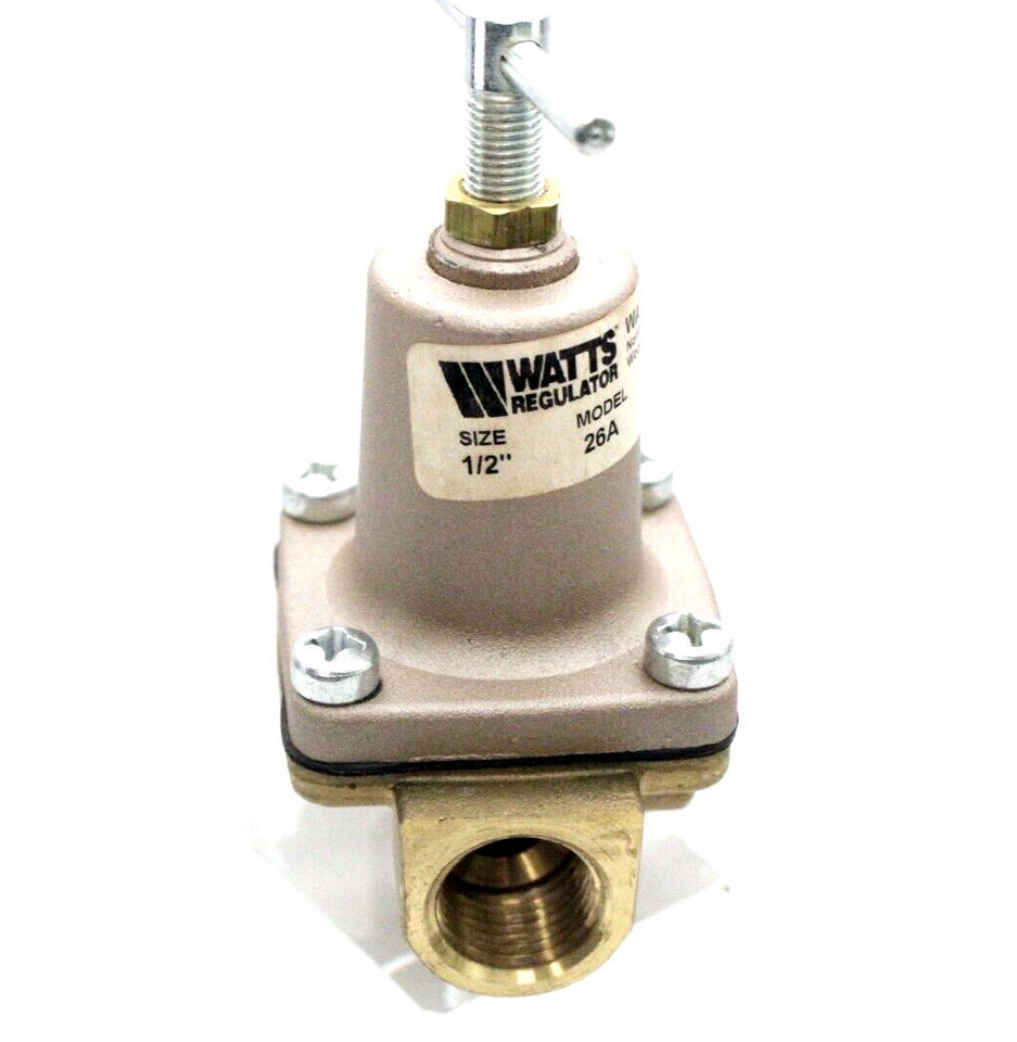 NEW Brass Watts 1/2" Pressure Reducer/Regulator model 26A 10-125 PSI | eBay