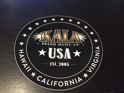 Kala USA Ukulele Original Mfg 5" Round Sticker | eBay
