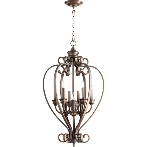 Quorum International 6854-9-86 Bryant Foyer Pendant Oiled Bronze | eBay