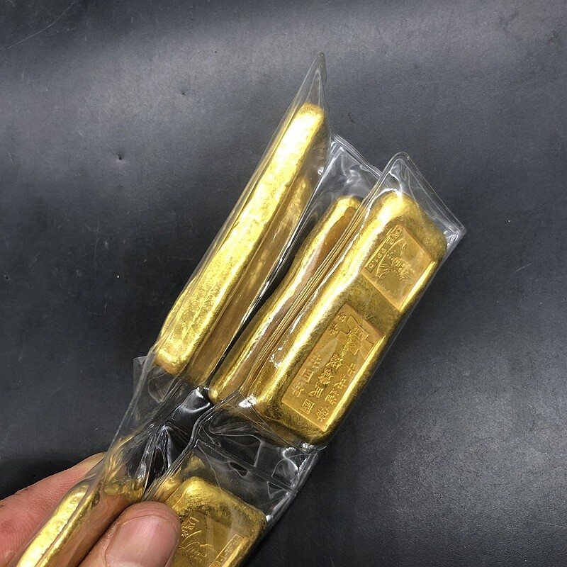 1PC Gold Bullion Collection Commemorative Gold Ingots Are Sent Randomly ...