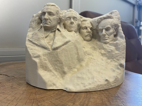 3D Printed Mount Rushmore Statue USA Presidents Historical Model | eBay