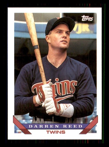 1993 Baseball Topps Darren Reed Minnesota Twins #482 | eBay
