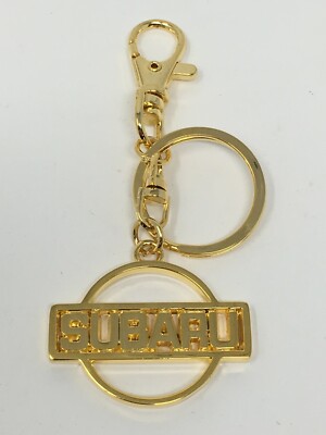 Subaru Logo KeyTag Keyring Key Chain Outback Foreseter Legacy Wrx Sti ...