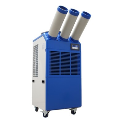 220V Portable Industrial Office Air Conditioner 3 Tubes with Wheels ...