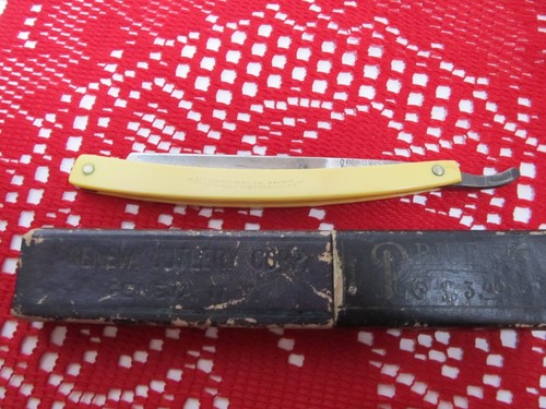 Vintage Geneva Cutlery Corp Straight Razor Box and Razor ?? (read ...
