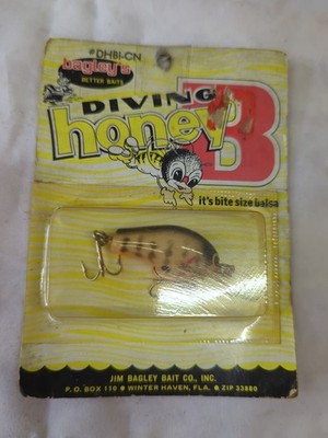 Bagley’s Diving Honey B 1…Tennessee Shad NOSin Original packaging, Nice ...