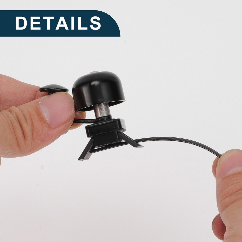 MTB Road Bike Bicycle Trigger Bell Clean Sound Quick Release Strap ...