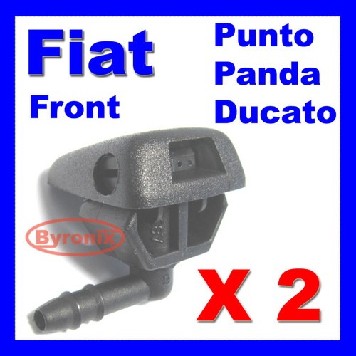 FIAT WASHER JETS PUNTO PANDA DUCATO FRONT WINDSCREEN WATER NOZZLE | eBay