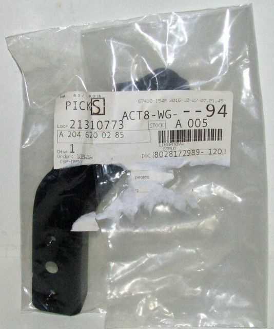 MERCEDES BENZ C W204 Front Bumper Right Side Bracket A2046200285 OEM ...