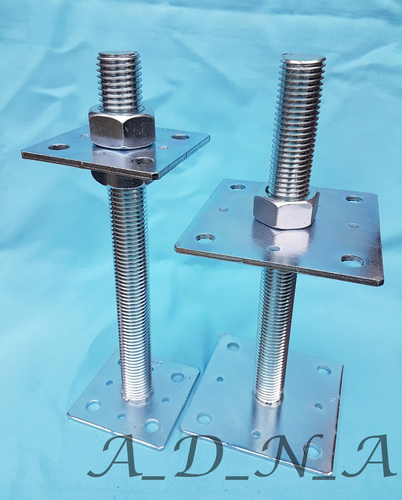 HEAVY DUTY GALVANISED/STAINLESS ELEVATED ADJUSTABLE POST FITTING ...