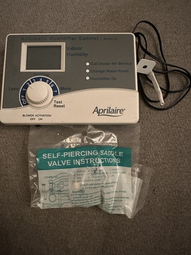 Aprilaire 60 Automatic Digital Humidistat With Outdoor Sensor And Water ...