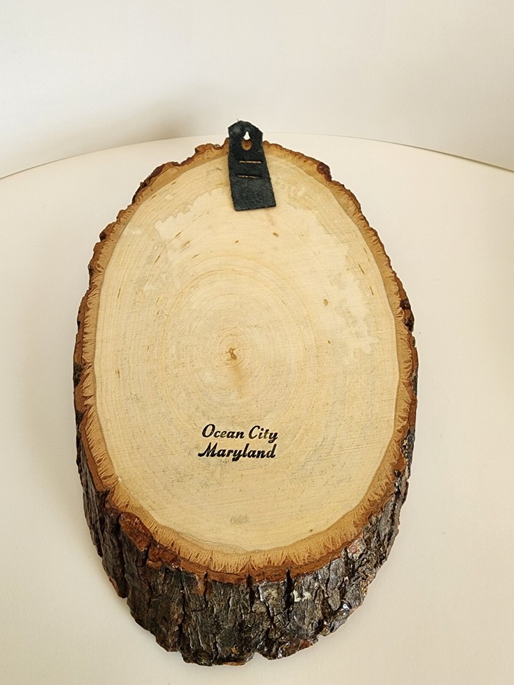 Vintage Decoupage Live Edge Wood Plaque Lover's Prayer Ocean City, MD ...