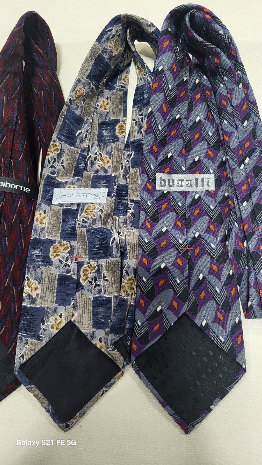 LOT of 6 Men's NECKTIES-ALL UNIQUE DESIGNS Ready For Church, Funeral ...