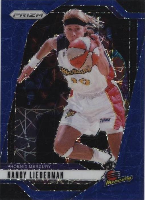 2024 Panini Prizm WNBA - Nancy Lieberman-Cline #139 Blue Velocity Prizm ...