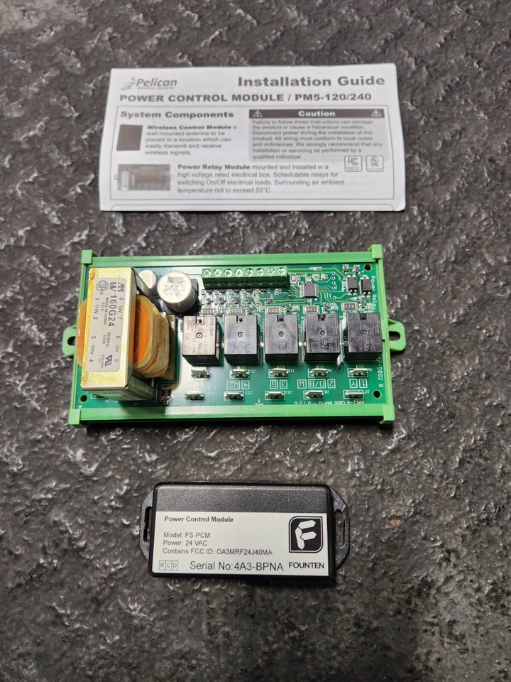Pelican Wireless Systems PM5-120/240 - Power Control Module | eBay