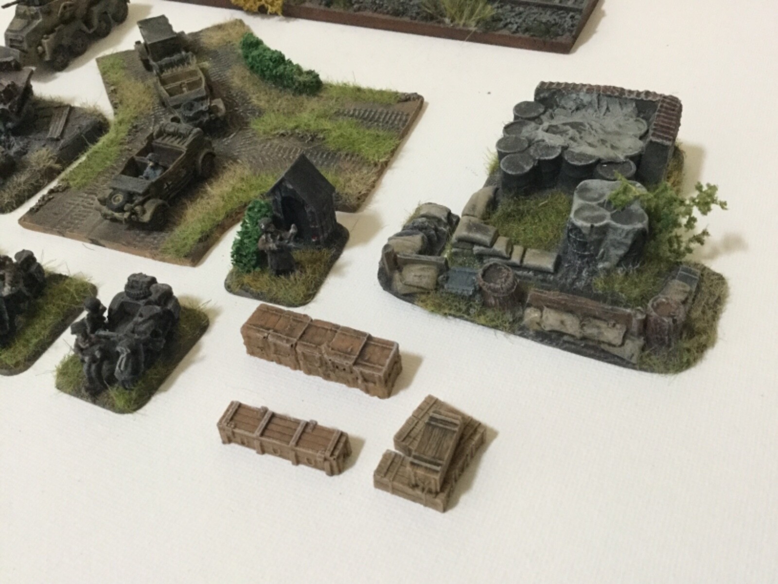 Armee handbemalt 15mm Minitatures Tabletop WW2 #11 | eBay