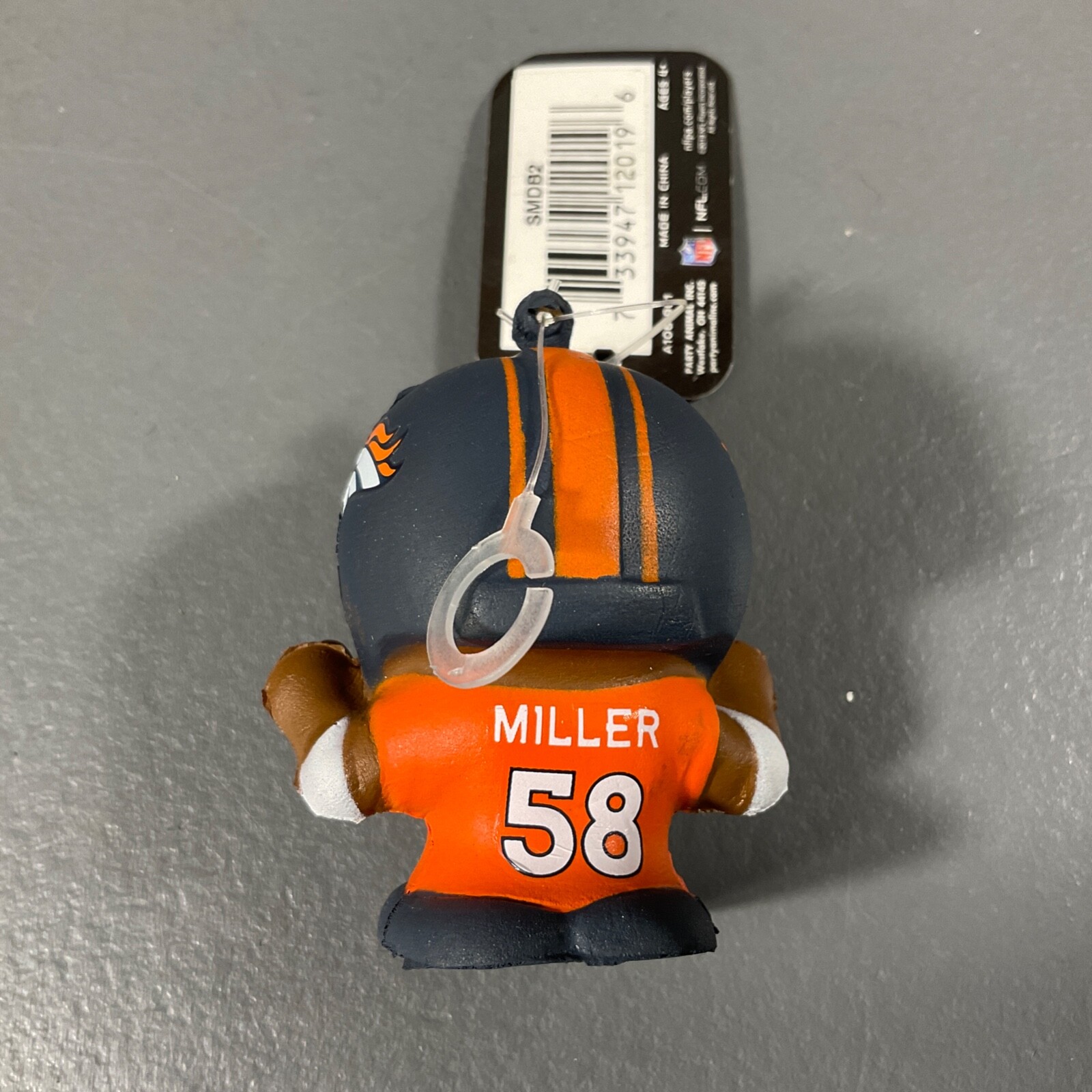 Denver Broncos Von Miller #58 Squeezy Mates Plushy NFL Football - for ...
