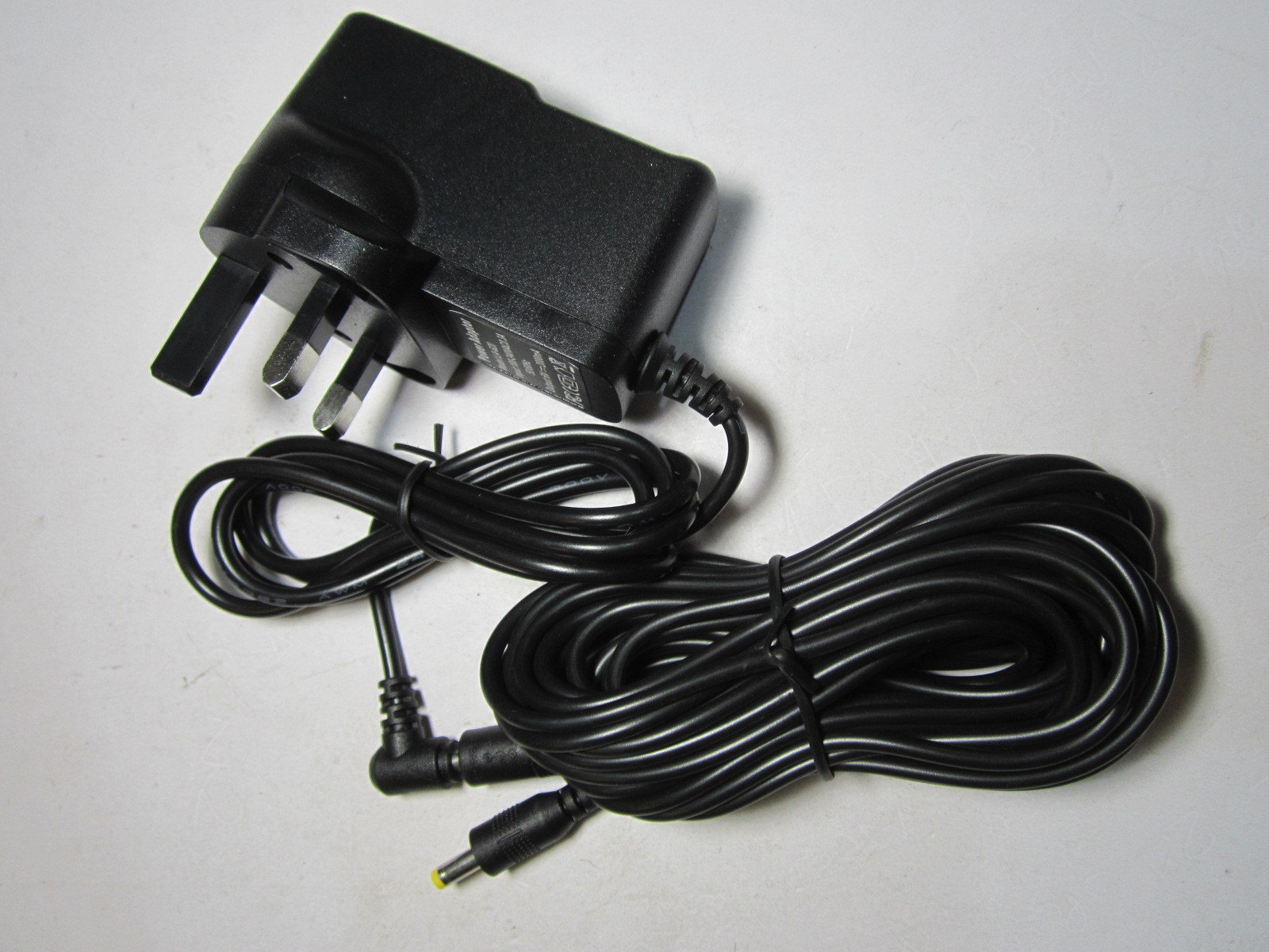 6M Long 6V 2A 4mm x 1.7mm Mains AC-DC Switching Adaptor Power Supply ...