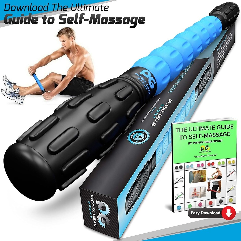 Muscle Roller Stick Pro Roller Massager Body Roller Stick Leg Roller ...