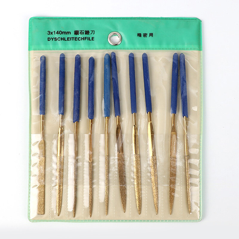 Set 10 Piece For Wood Rasp File Carpentry Woodworking Carving Hand Tool ...