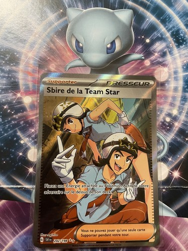 Sbire De La Team Star Full Art Secrète 242/198 EV01 Écarlate Violet 1 ...