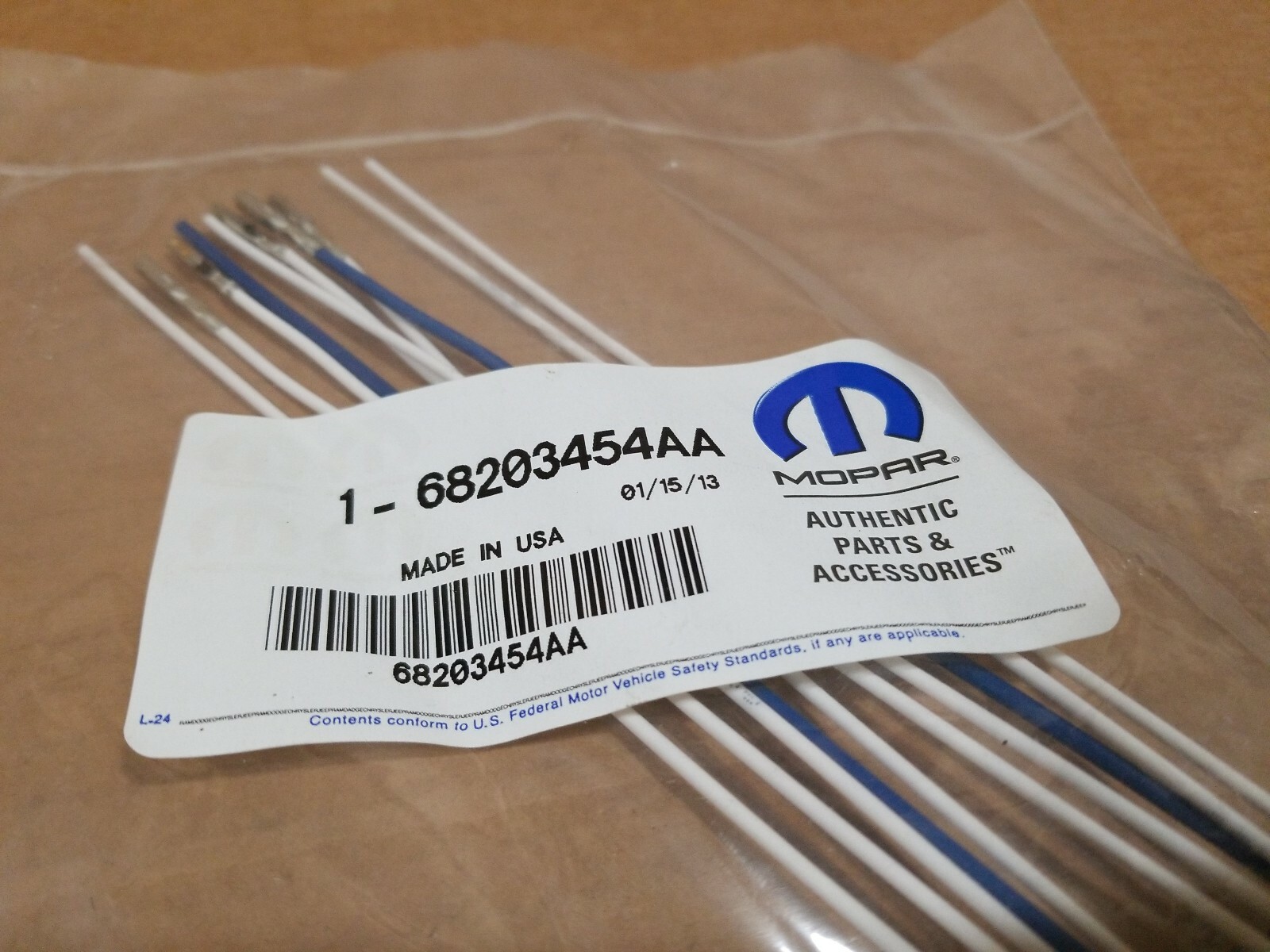 OEM MOPAR 5 PIN PIGTAIL WIRING REPAIR KIT 68203454AA | eBay