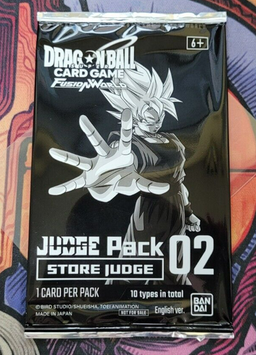 Store Judge Promo Pack 02 Sealed Dragon Ball Super Fusion World TCG ...