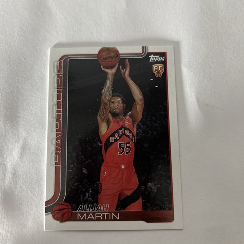 Alijah Martin Rookie RC 2025/26 Topps NBA Basketball Flagship Card #240 ...