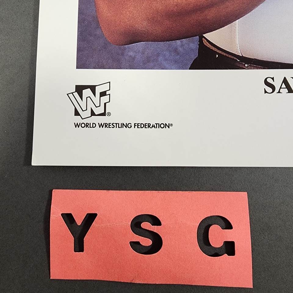 WWF Savio Vega Promo Photo 8x10 WWE Wrestling Official Vintage 1996 P ...