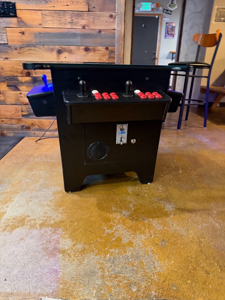 GAME ELF Cocktail Arcade Machine! W/750 GAMES! Hard Glass! | eBay