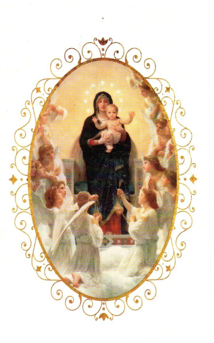 Lady of Consolation Religious Catholic Prayer Holy Cards | eBay