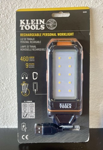 Klein Tools 56403 Rechargeable Personal Work LED Light with Kickstand ...