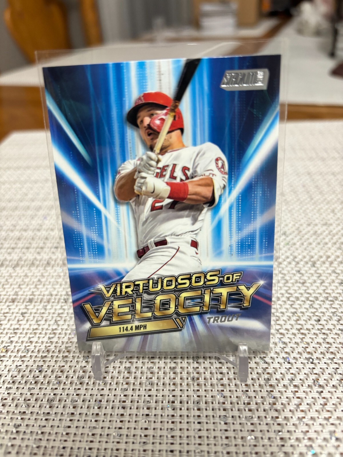 2023 Topps Stadium Club #VV-1 Mike Trout (Virtuosos of Velocity) | eBay