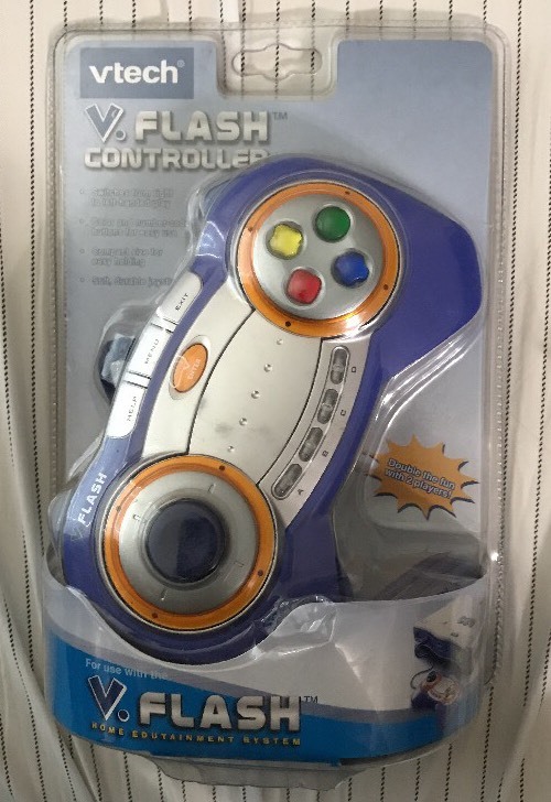 VTech VFlash Controller Wired Game Gaming Video Joystick Educational ...