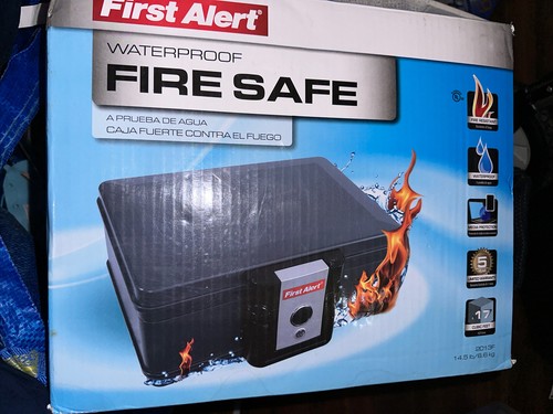 First Alert 2013F Water & Fire Protector File Chest 0.17 Cubic Ft - NEW ...