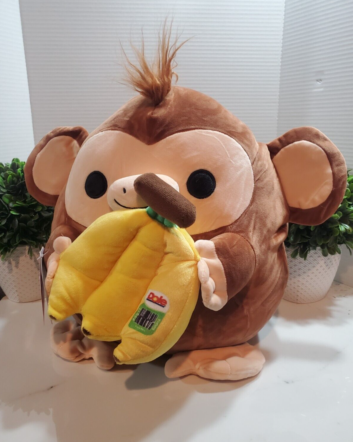 Snackles ~ Monkey 🍌 Dole Banana by ZURU, 12 inches Ultra Soft Plush ...