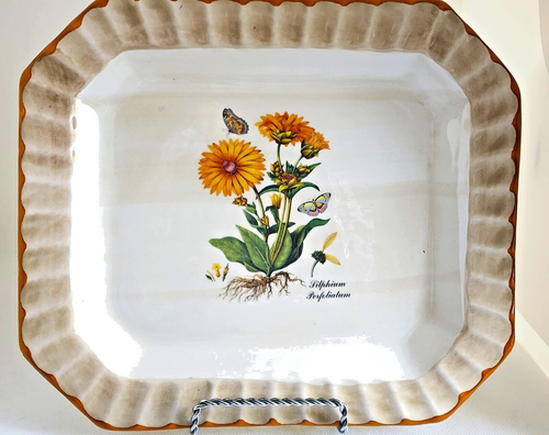 CERAMIC TRAY/SERVING PLATTER-DUE TORRI CERAMICA-Made in Italy-Cream ...