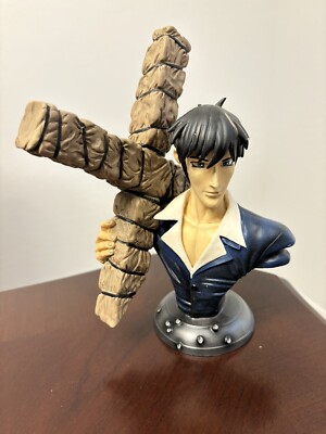 READ DESC! Trigun Vash Stampede Preacher Ltd Edition Resin Bust Pioneer ...