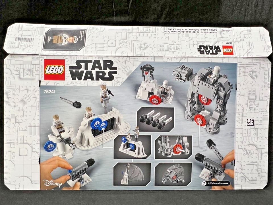 LEGO Star Wars Action Battle Echo Base Defense 75241 Box Only - Empty ...