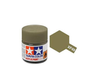 Tamiya 81749 - Acrylic Mini Paint Xf-49 Khaki 10Ml Bottle Tamiya | eBay