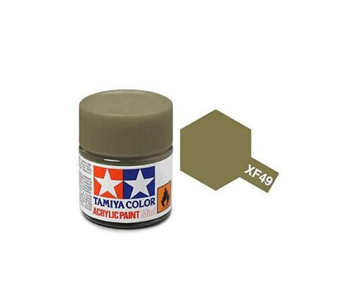 Tamiya 81749 - Acrylic Mini Paint Xf-49 Khaki 10Ml Bottle Tamiya | eBay