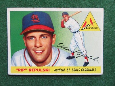 1955 Topps Set Break # 55 Rip Repulski Well Centered Strong Corners | eBay