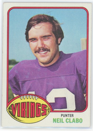 NEIL CLABO 1976 TOPPS #46 VIKINGS | eBay