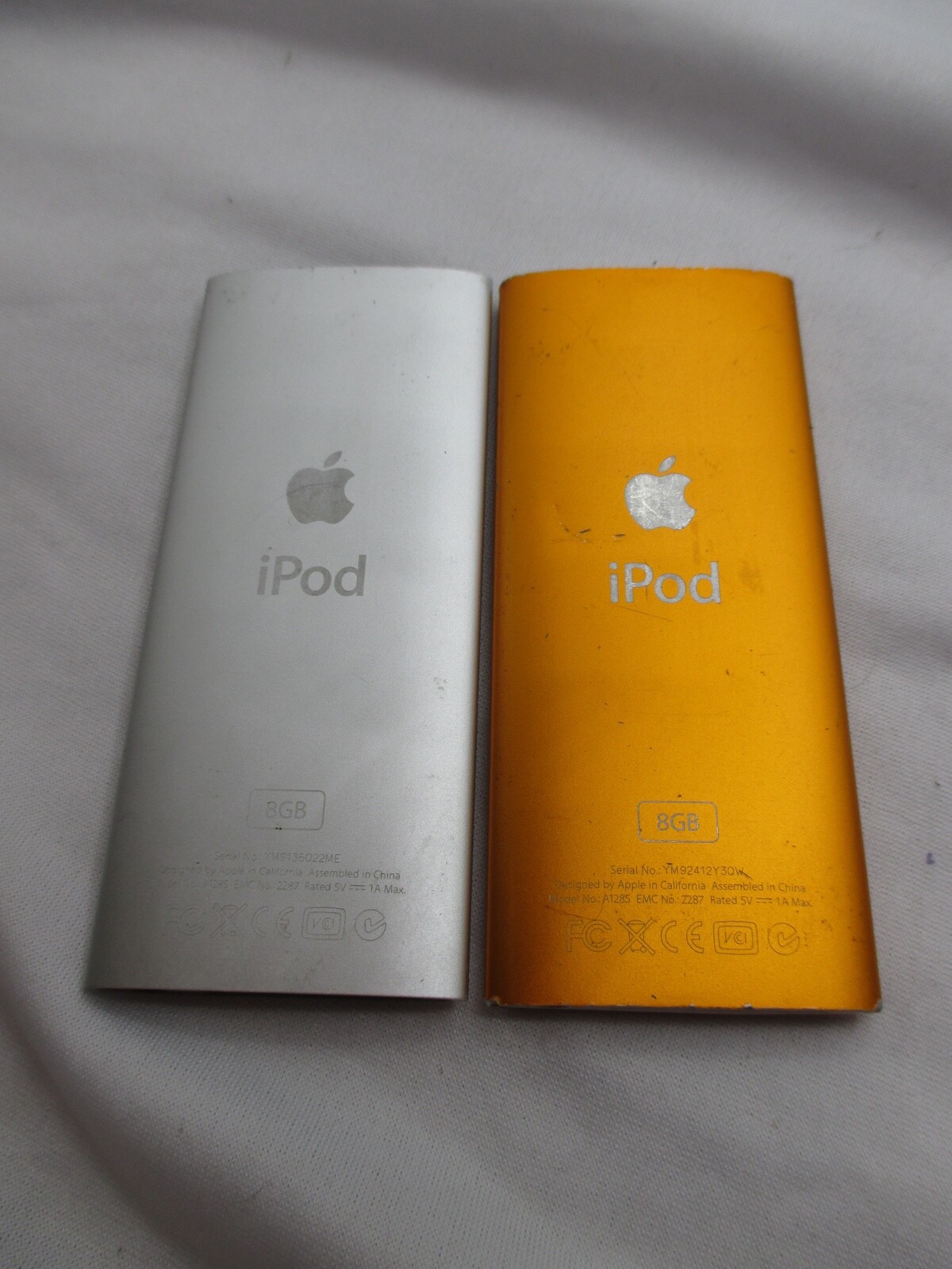 Apple 8GB iPod Nano - 4th Generation - Silver - A1285 - Good Battery | eBay