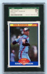 Randy Johnson 1989 Score #645 Base Price Guide - Sports Card Investor