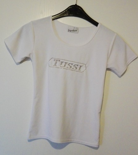 Damenoberteil "Tussi" weiß,Shirt,t shirt mit Aufdruck,Aufschrift ...