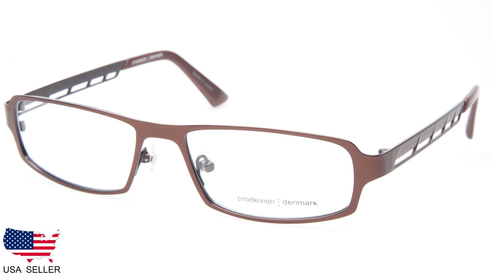 NEW PRODESIGN DENMARK 4122 c.5031 BROWN EYEGLASSES FRAME 54-16-140 ...